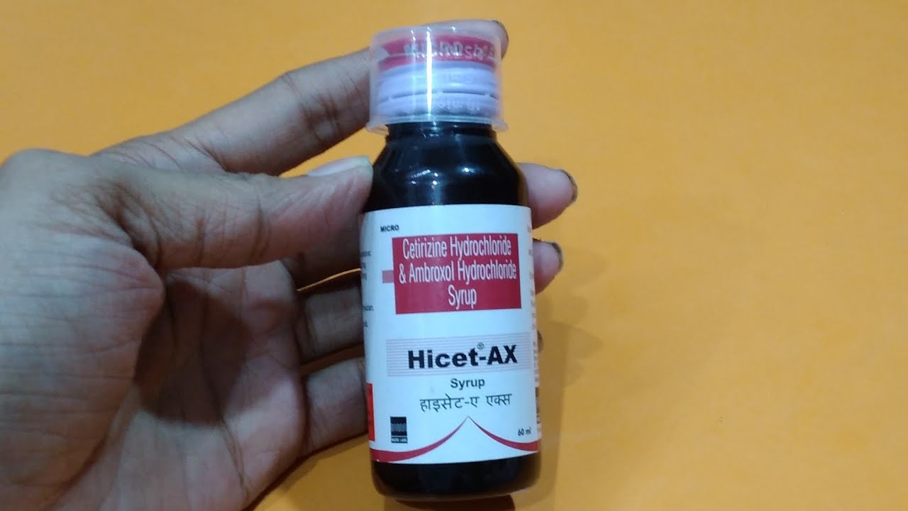 Hicet AX syrup , Uses, Side Effects, - YouTube