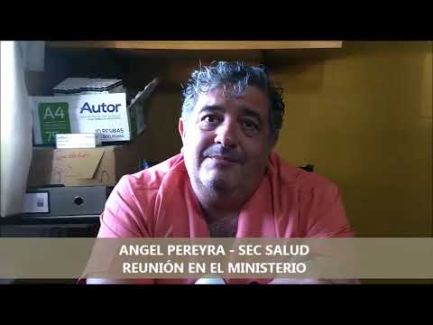 DR ANGEL PEREYRA REUNIÓN EN EL MINISTERIO DE SALUD - YouTube