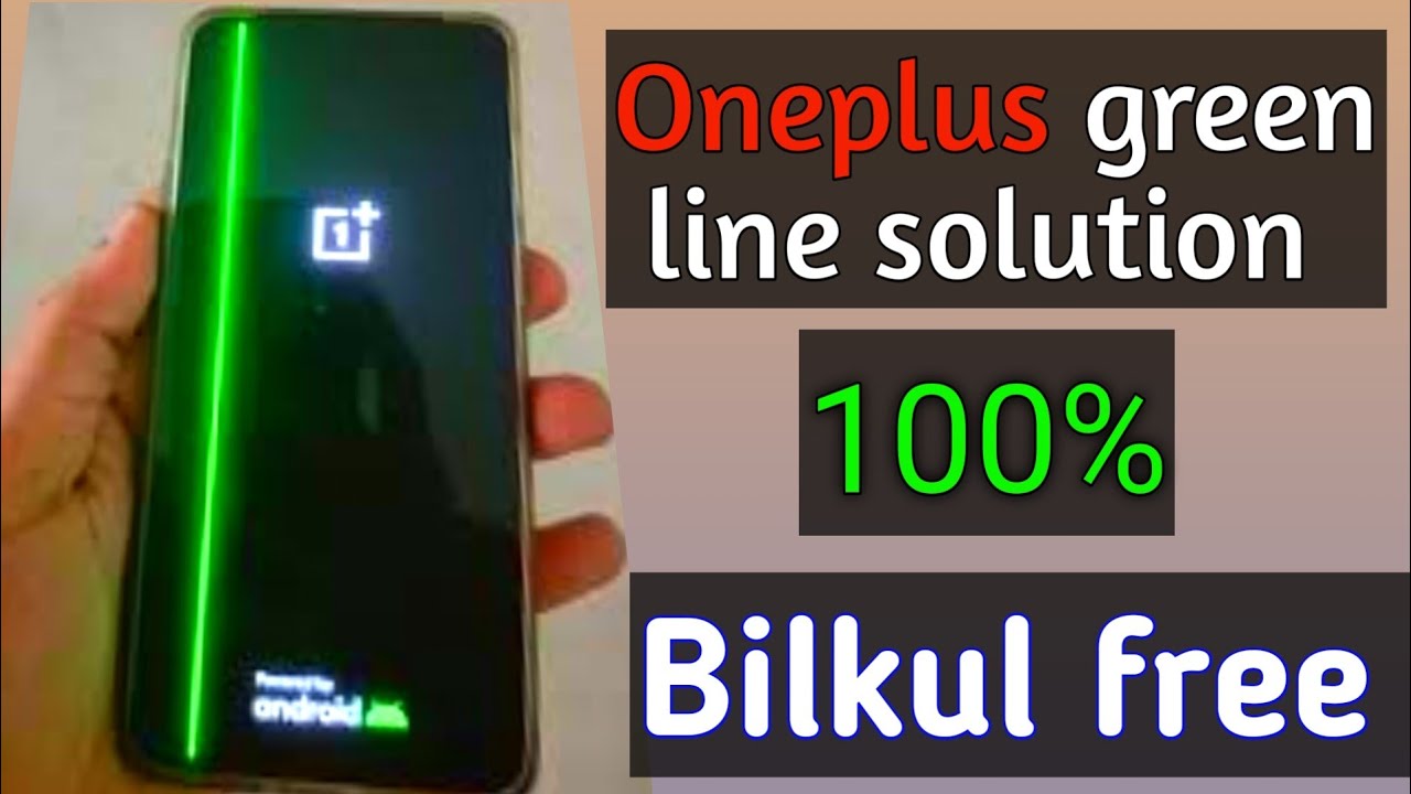 Oneplus green line free replacement/ OnePlus 9R ,8T 7t pro Green line ...