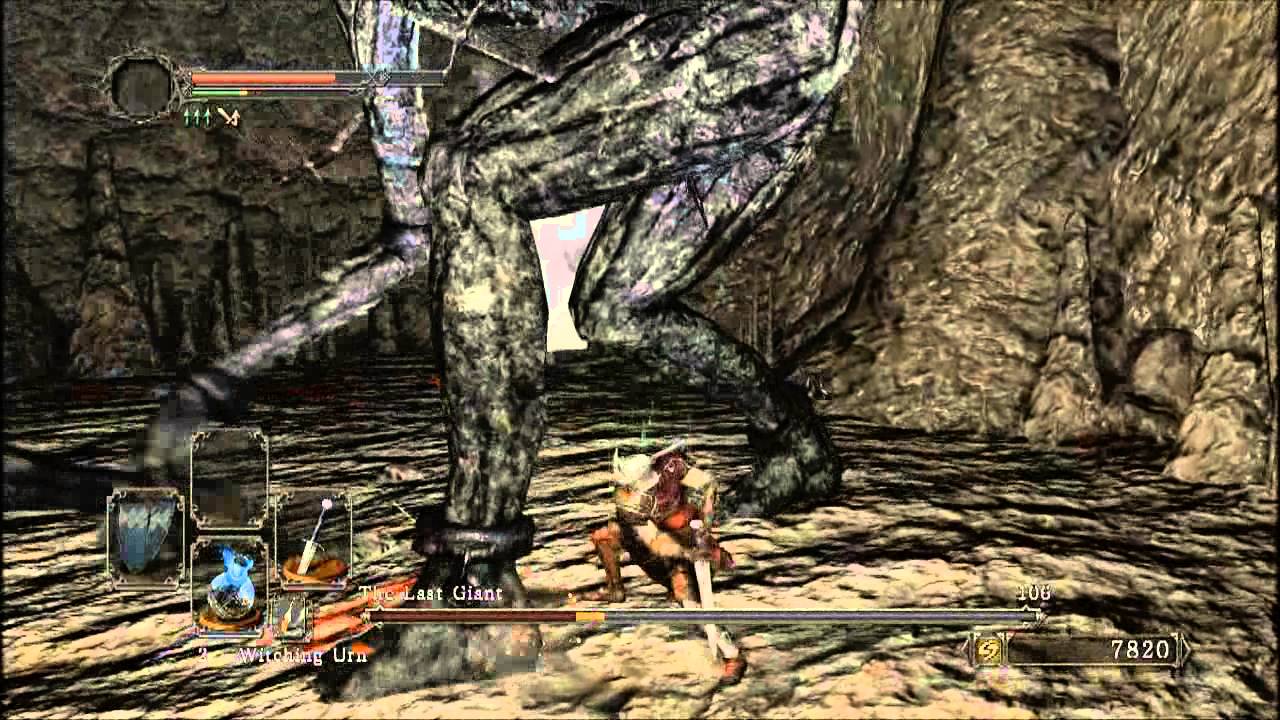 Dark Souls II BOSSES - THE LAST GIANT - YouTube