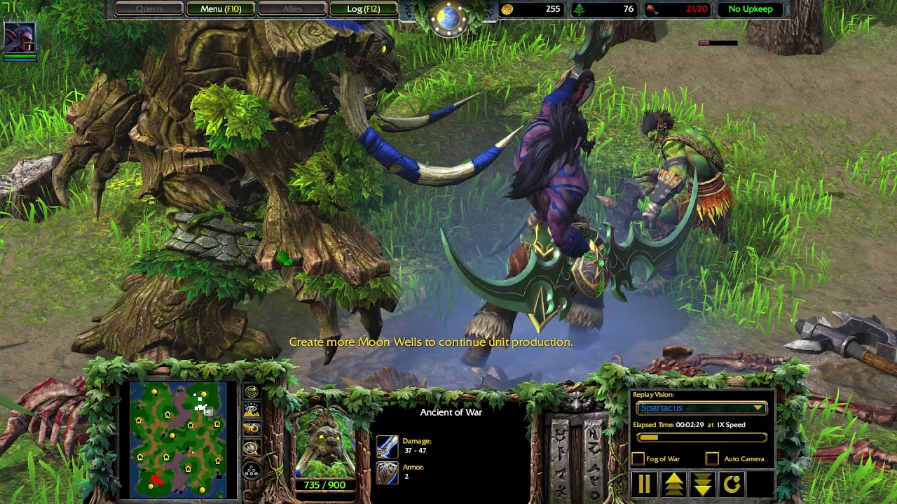 Warcraft III Reforged Quenching Mod Version 1.4 Reforged Version - YouTube