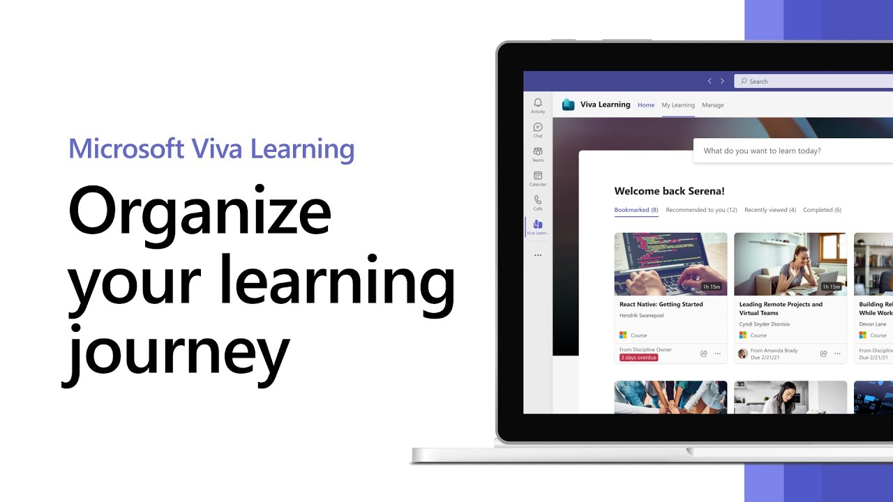 Microsoft Viva Learning - Organize your learning journey - YouTube