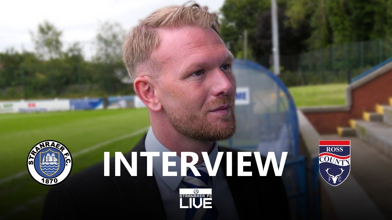 Scott Agnew | Stranraer 1-3 Ross County, 13 July 2024 - YouTube
