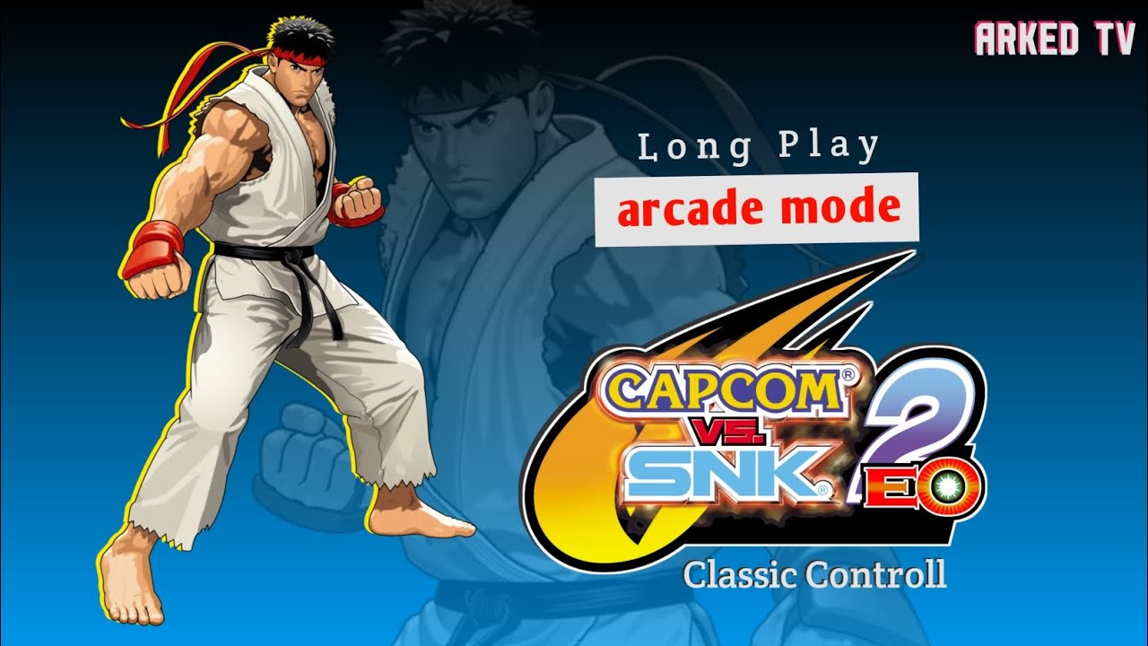 Ryu arcade mode with classic controll 🎮 - YouTube