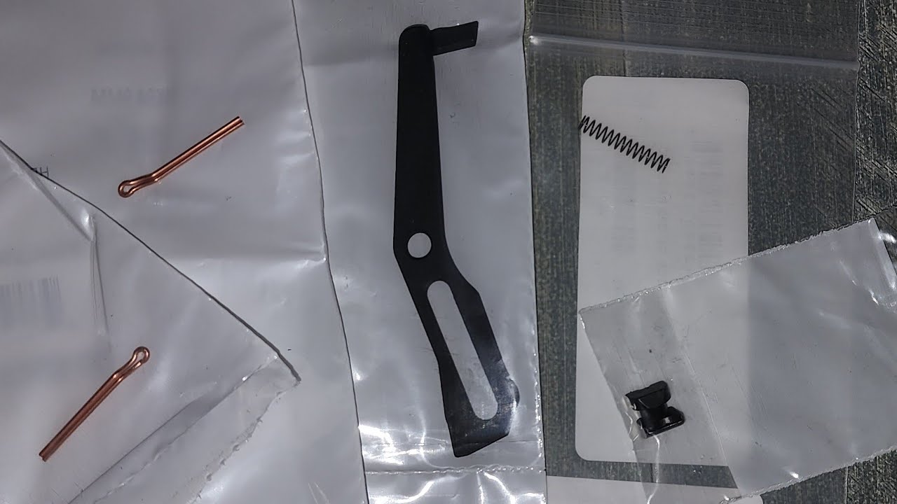How to install an ejector and spring on MP5 or clone. - YouTube