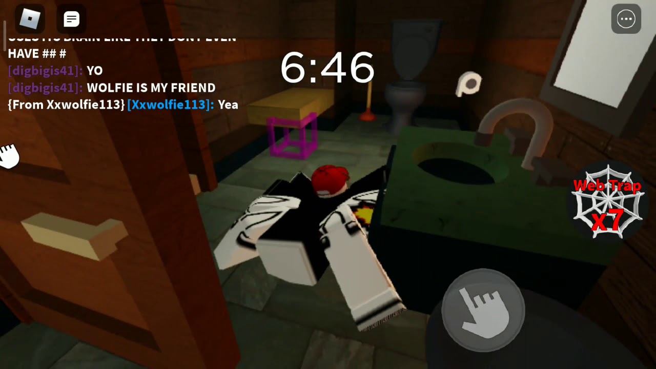 escaping the eight legged freak-Roblox Spider - YouTube