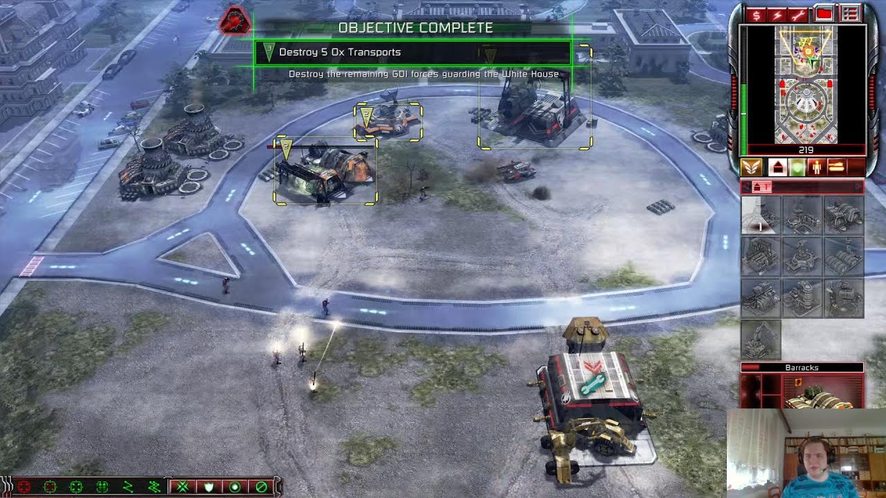 Command and conquer 3 nod second and third mission (white house and ... Command and conquer 3 nod second and third mission (white house and ...