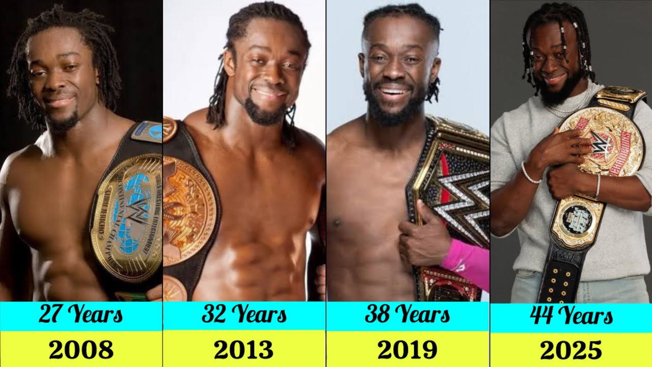 Kofi Kingston Evolution (1981–2025) | From Childhood to WWE Champion 🏆🔥 ...