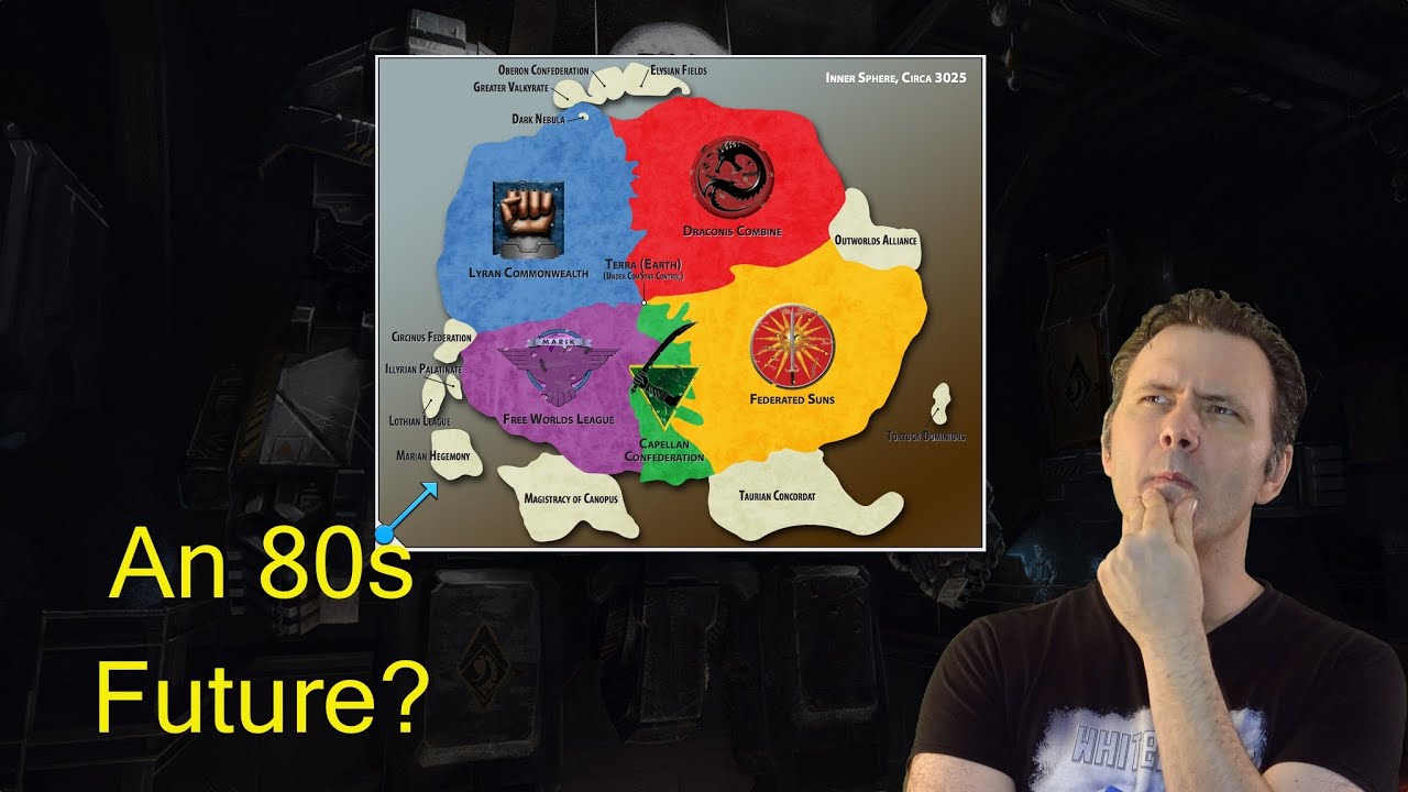 The Battletech Inner Sphere: An 80s version of the future? - YouTube