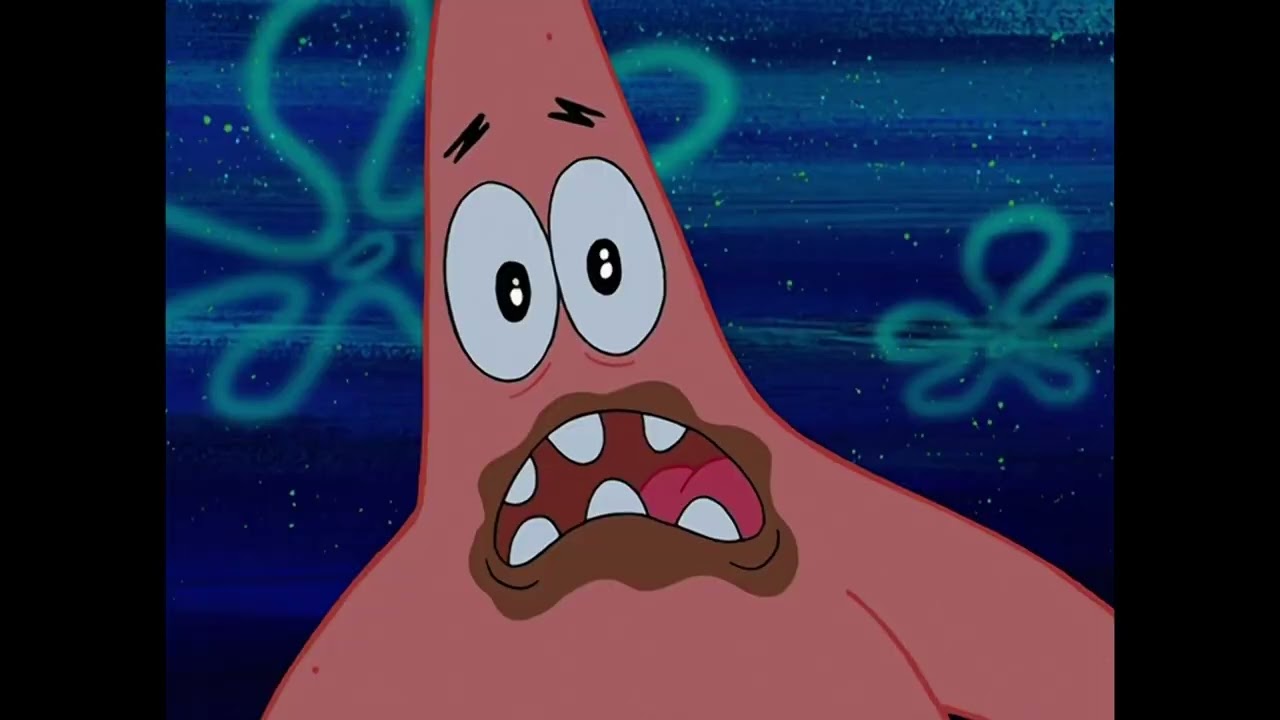 Patrick Helplessly Watching Spongebob Licking Chocolate For 10 Hours In 1440p Youtube