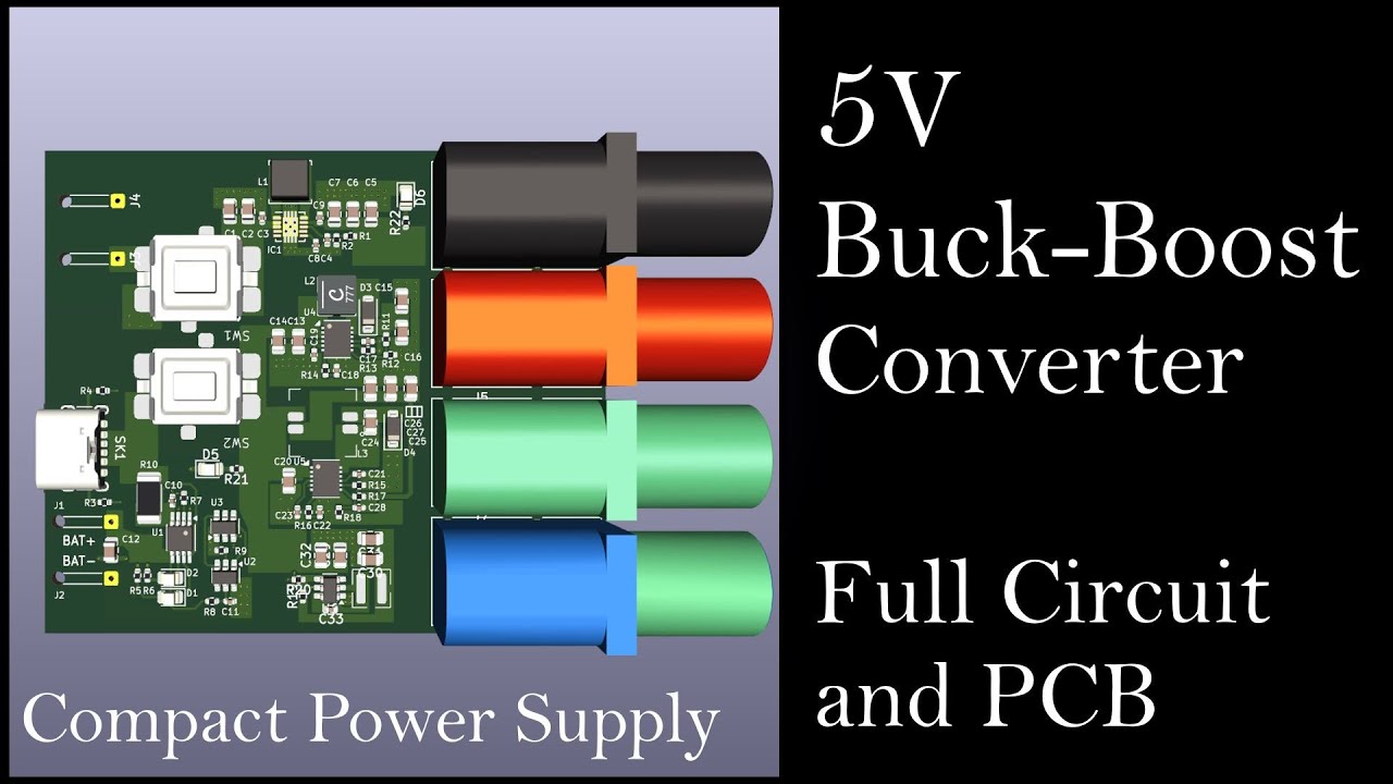 Let's Design a Power Supply! - Buck-Boost Converter - Part 1 - YouTube