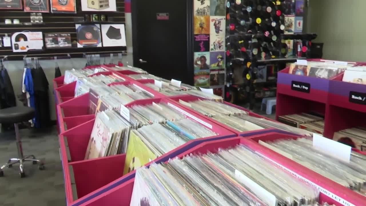 Montana record store sees vinyl sales grow exponentially - YouTube