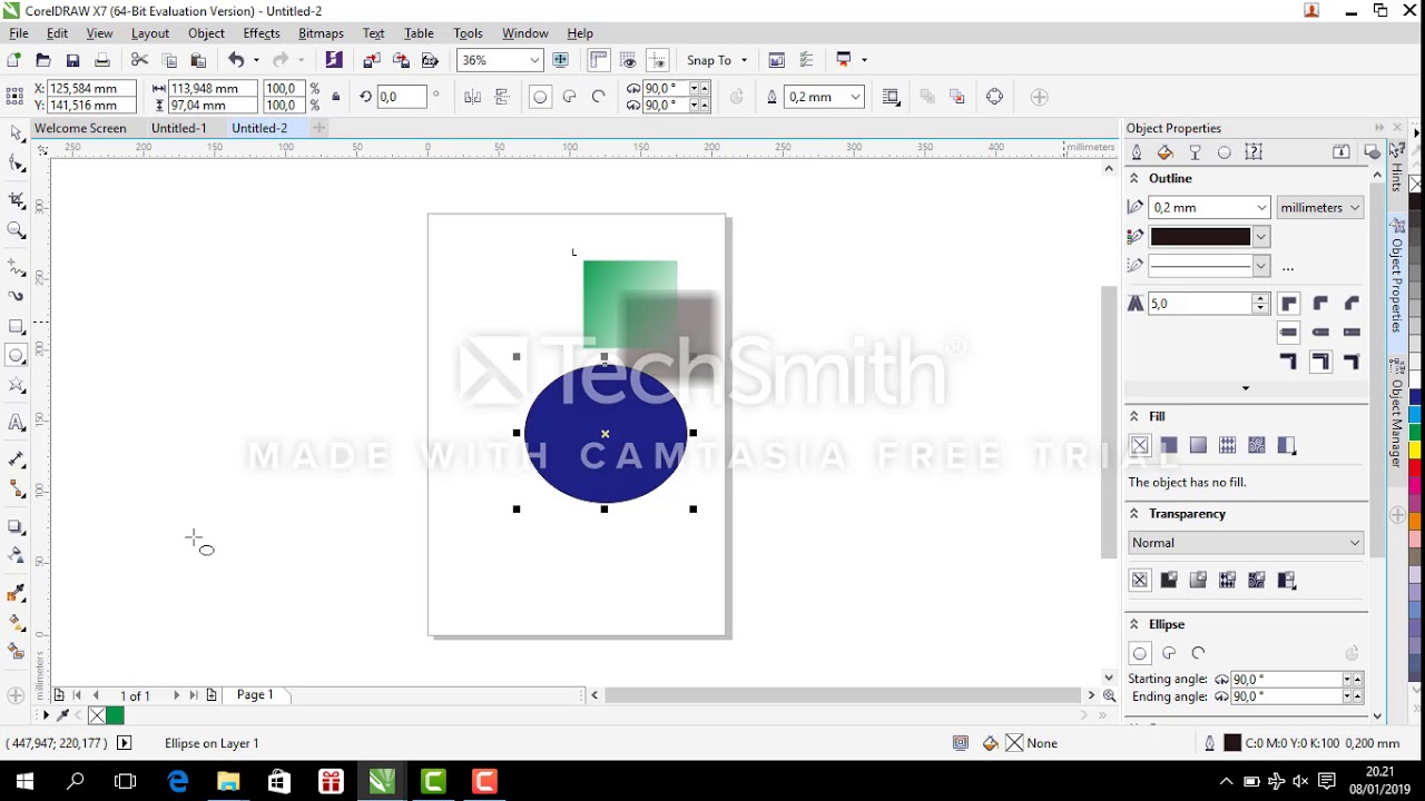 Tutorial Pengenalan Dasar CORELDRAW - YouTube