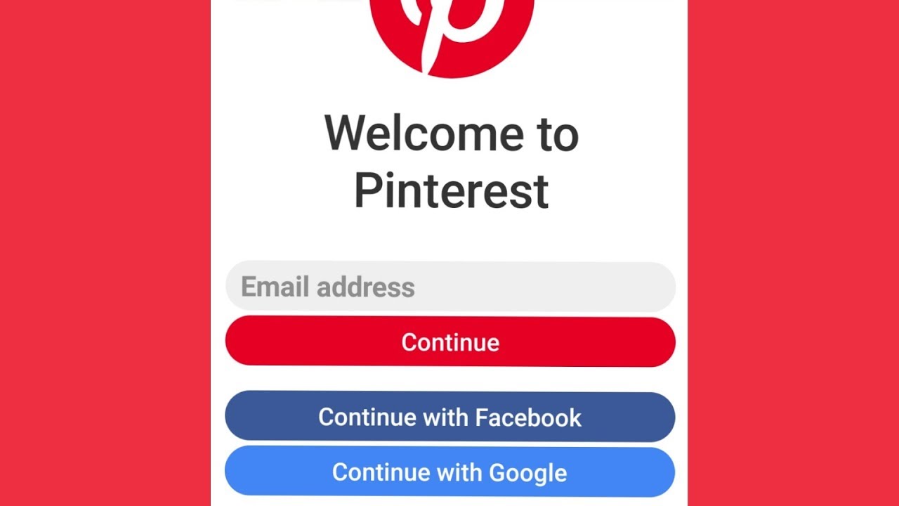 How To Create Pinterest Account - YouTube