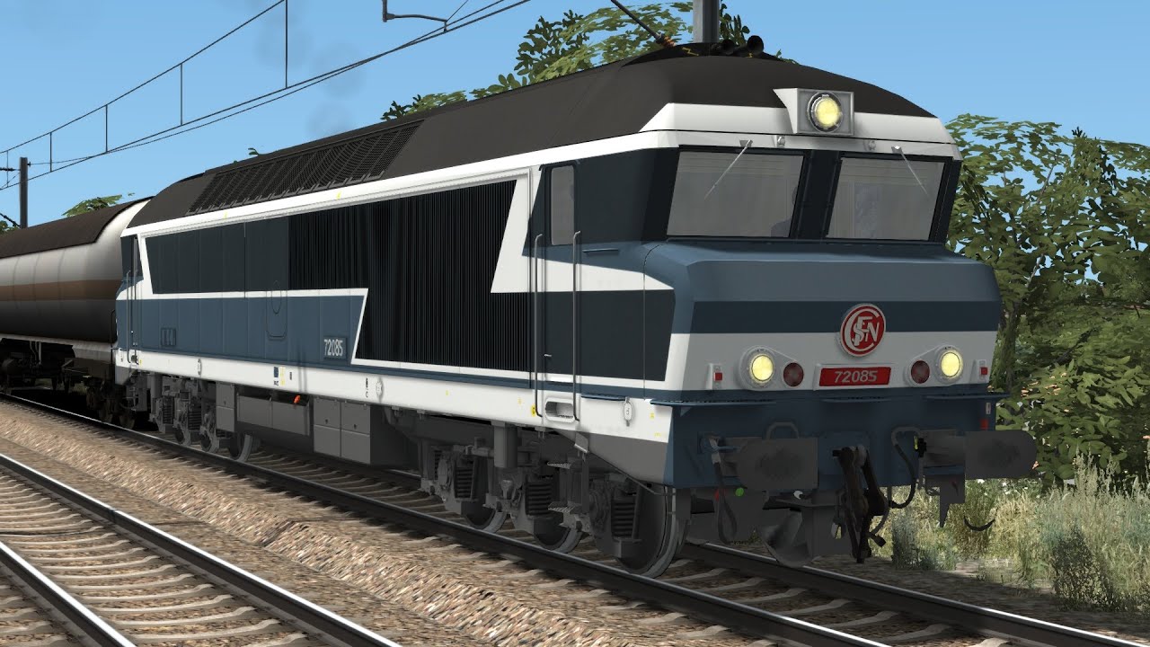 Train Simulator 2020 | SNCF CC72085 | Oil Train | La Rochelle-Saint ...