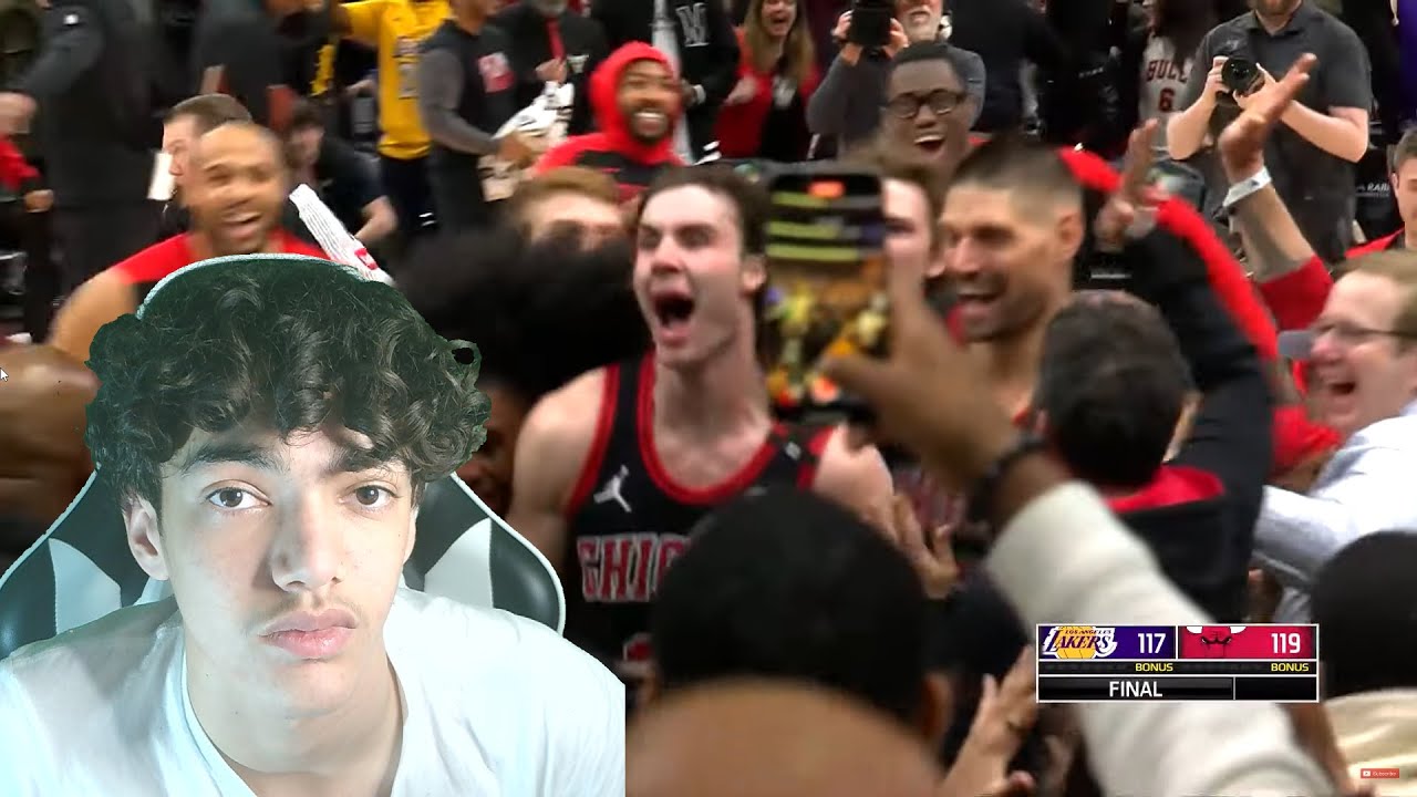 ARE WE DEADASS RN LAKER FAN REACTS TO Los Angeles Lakers vs Chicago ...