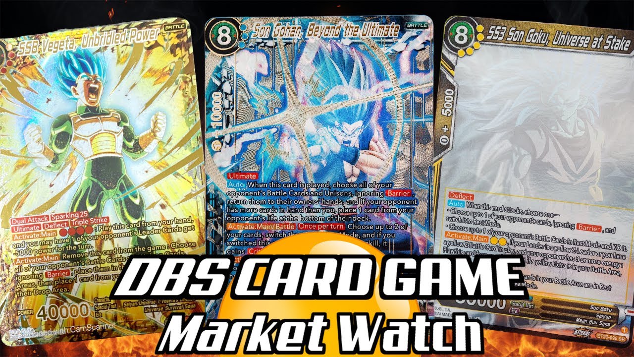 The End?! *DBS CARD GAME MKT WATCH* - YouTube