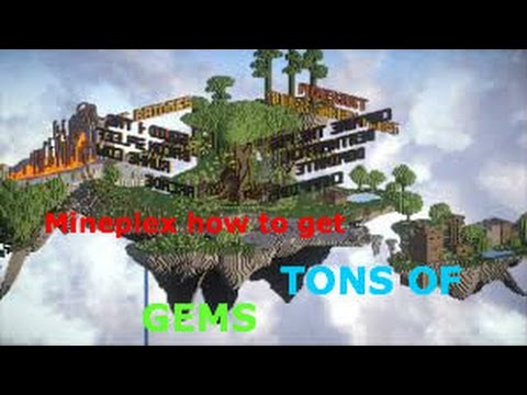 Mineplex How to get TONS of gems SUPER fast! - YouTube