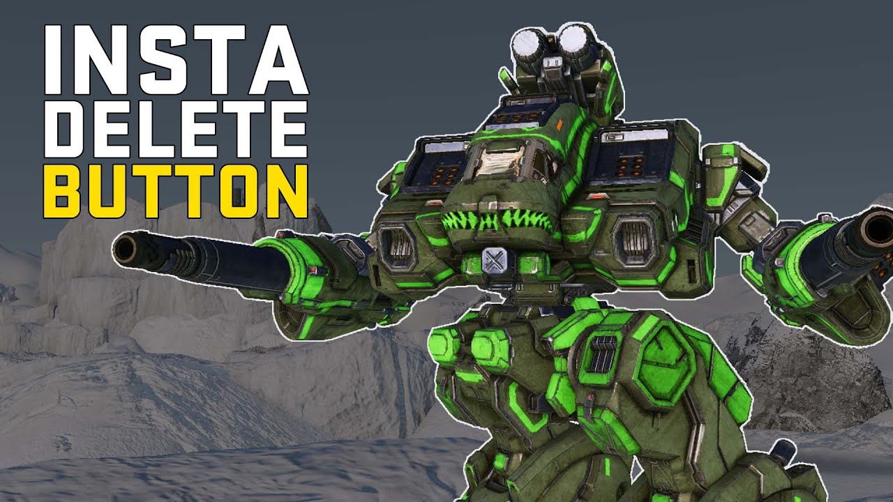 Koloss Hero is brutal close range - Mechwarrior Online - YouTube