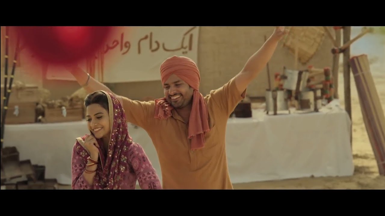 "Vanjhali Waja" superhit punjabi movie "Angrej" song || Amrinder Gill ...