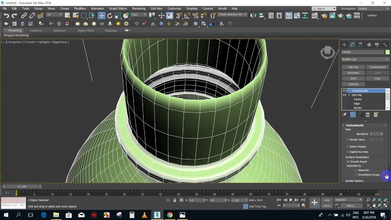 8- 3Ds Max, How to draw bottle part 01 (Learn Together@Setec Institute ...