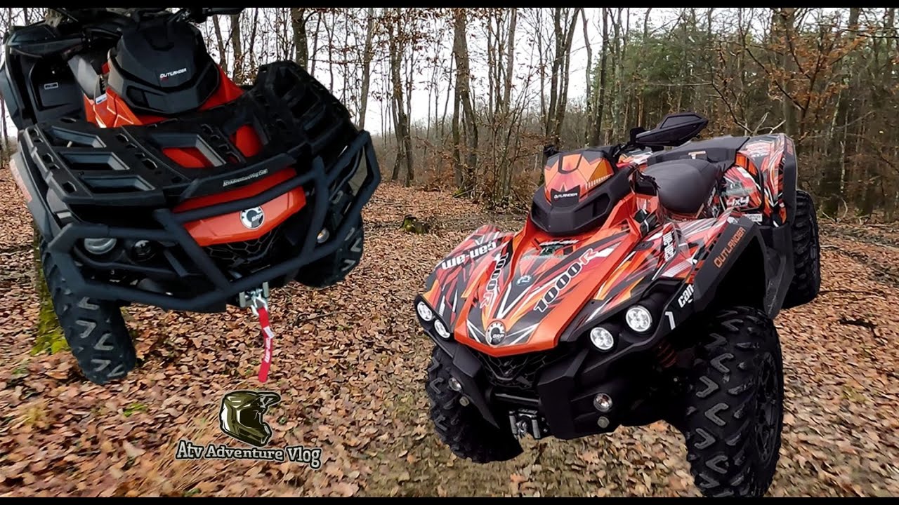 Custom Graphics 😲😱 Can Am Outlander 1000 MAX XTP ATV Decals 🔥 - YouTube