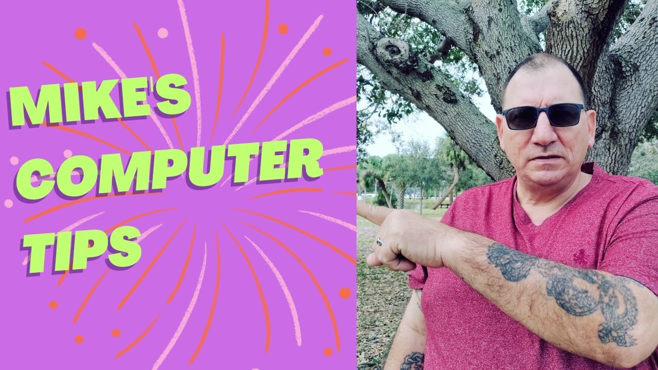 Mikes computer tips/everyone welcome - YouTube