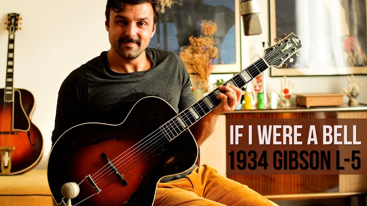 If i were a Bell played on a Vintage Gibson archtop guitar - YouTube