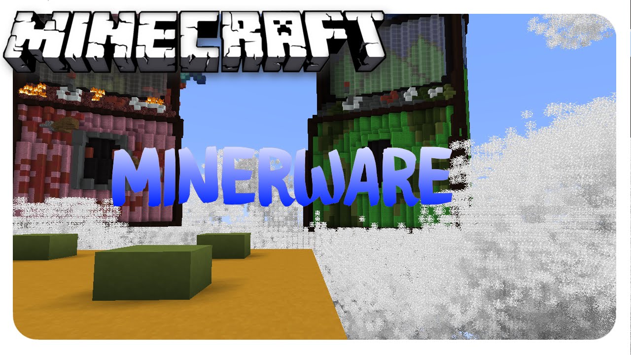 Allemaal minigames! - Minerware - Minecraft minigames - YouTube