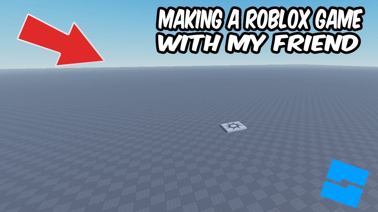 Making A Roblox Game With My Friend! - YouTube