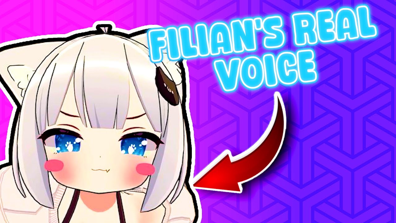 Filian Shows Us 100% Of Her REAL VOICE - YouTube