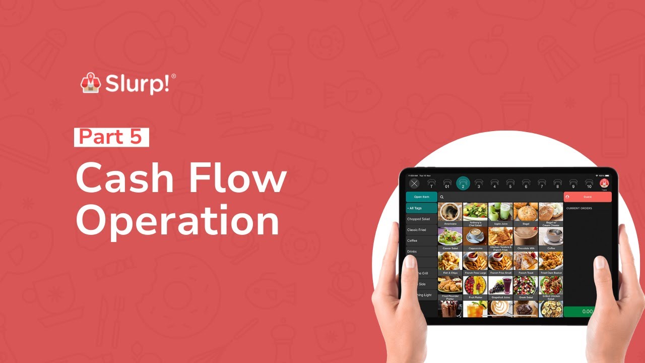 Slurp! POS Tutorials (Part 5) : Cash Flow Operation - YouTube