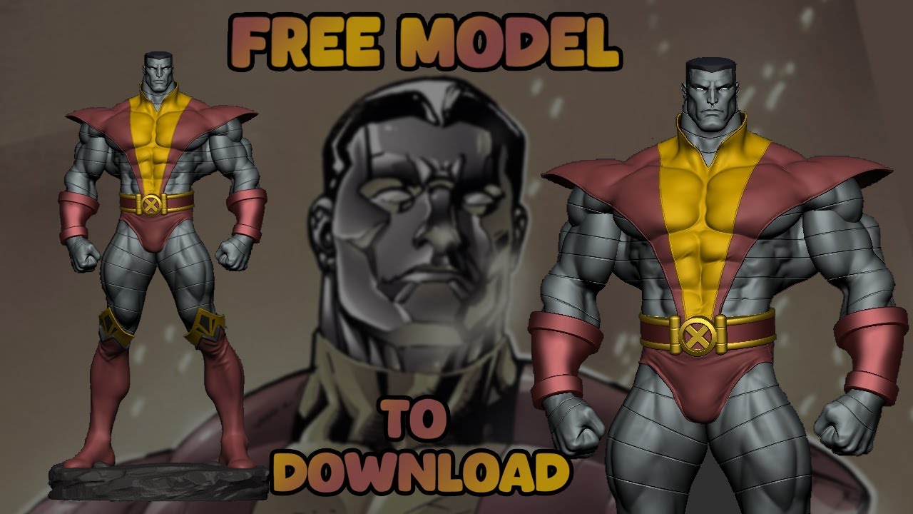 X-Men Colossus Fan Art| ZBrush Speedsculpting | Inspired by Jim Lee and ...