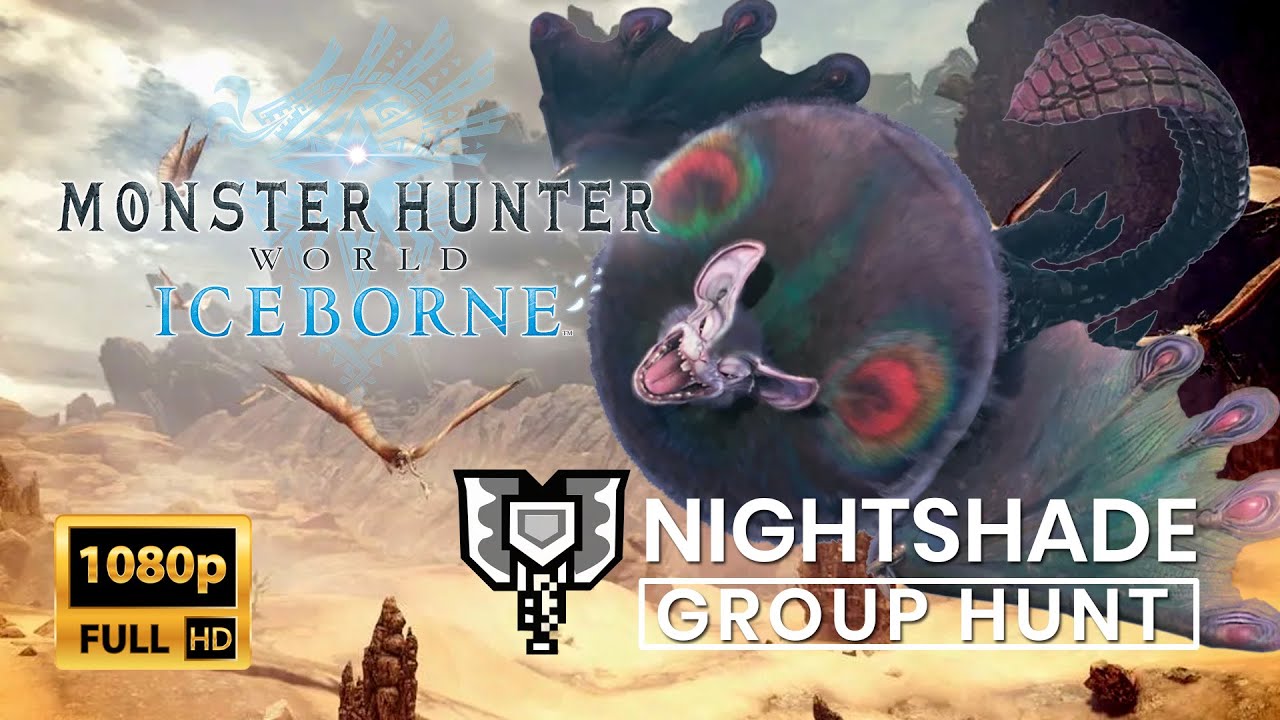MHW ICEBORNE - Nightshade BOSS FIGHT First Encounter CHARGE BLADE ...