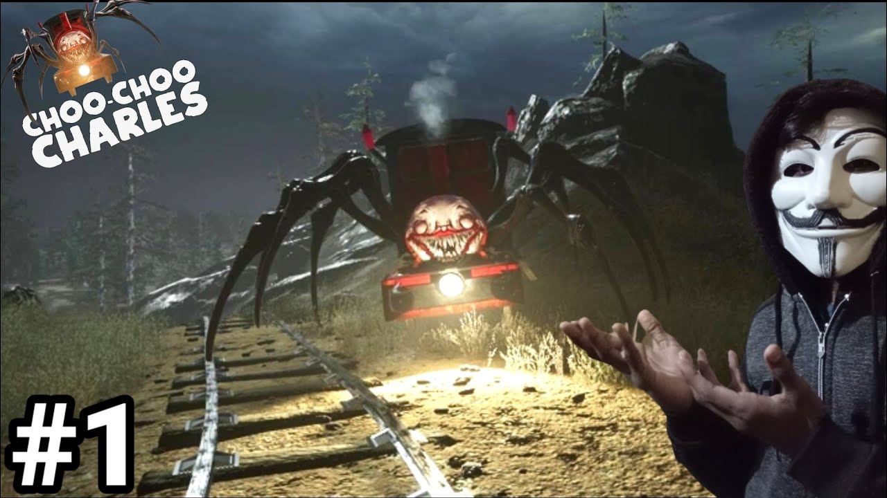 HORROR SPIDER TRAIN IN GAME 😨 CHOO-CHOO CHARLES GAMEPLAY #1 - YouTube