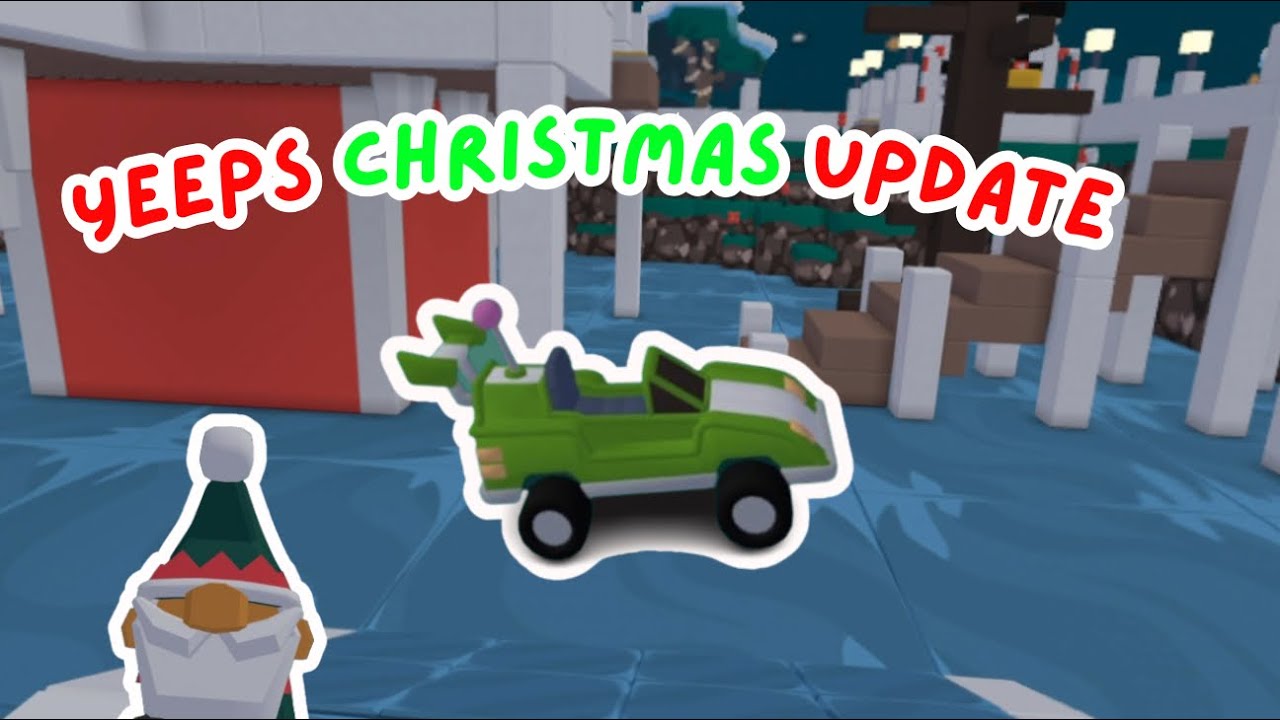 YEEPS CHRISTMAS UPDATE LAB (Rc Cars!) - YouTube