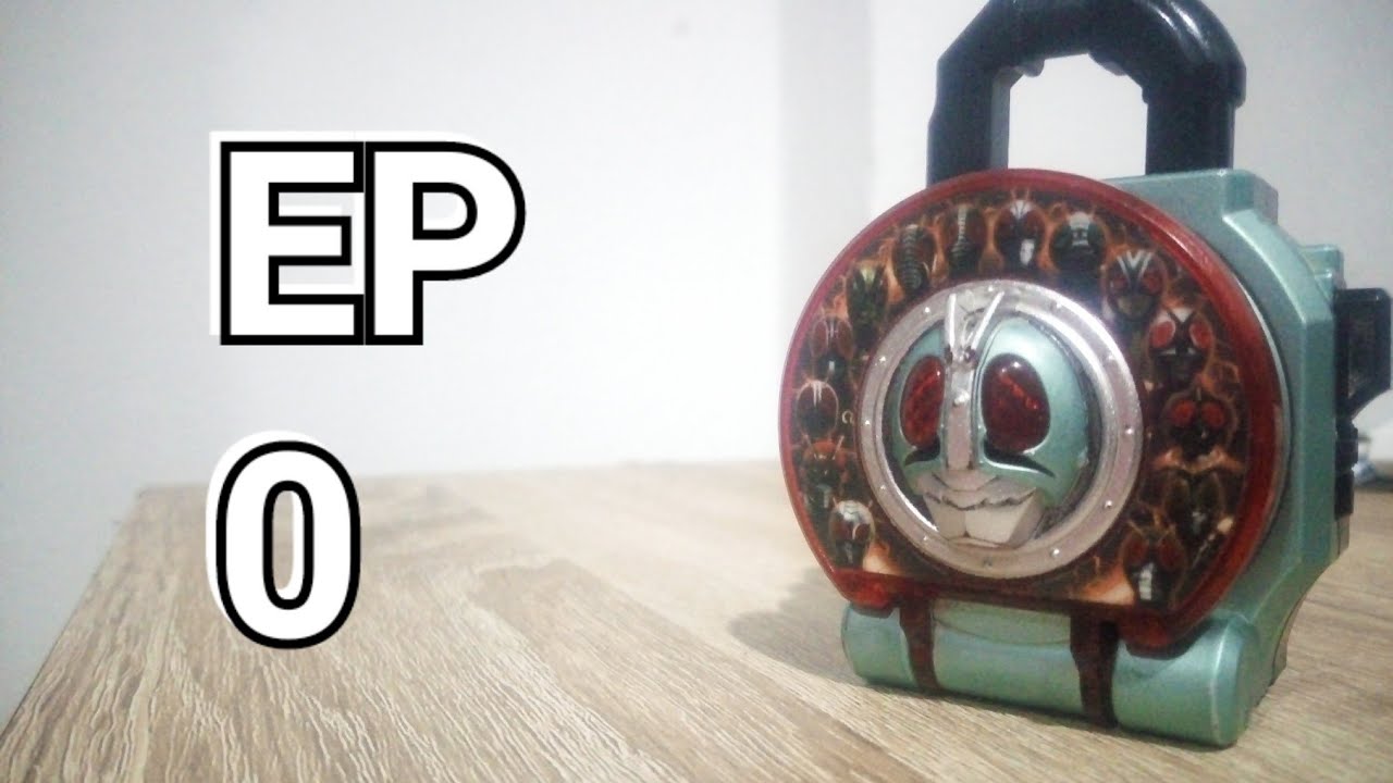 รีวิว dx showa rider lockseed ep 0 - YouTube