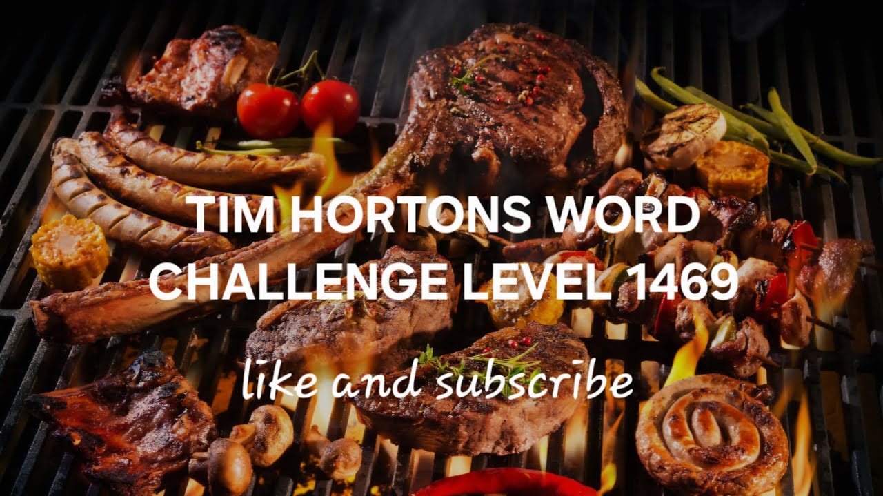 Tim Hortons Word Challenge Level 1469 #timhortons #free #newvideo # ...