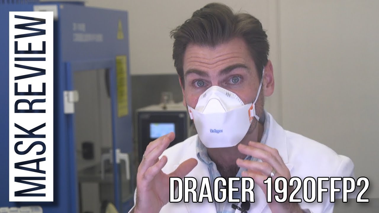 Lloyd is blown away by this mask - Drager 1920FFP2 Review - YouTube