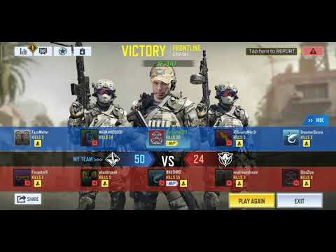 call of duty gameplay frontline mode - YouTube