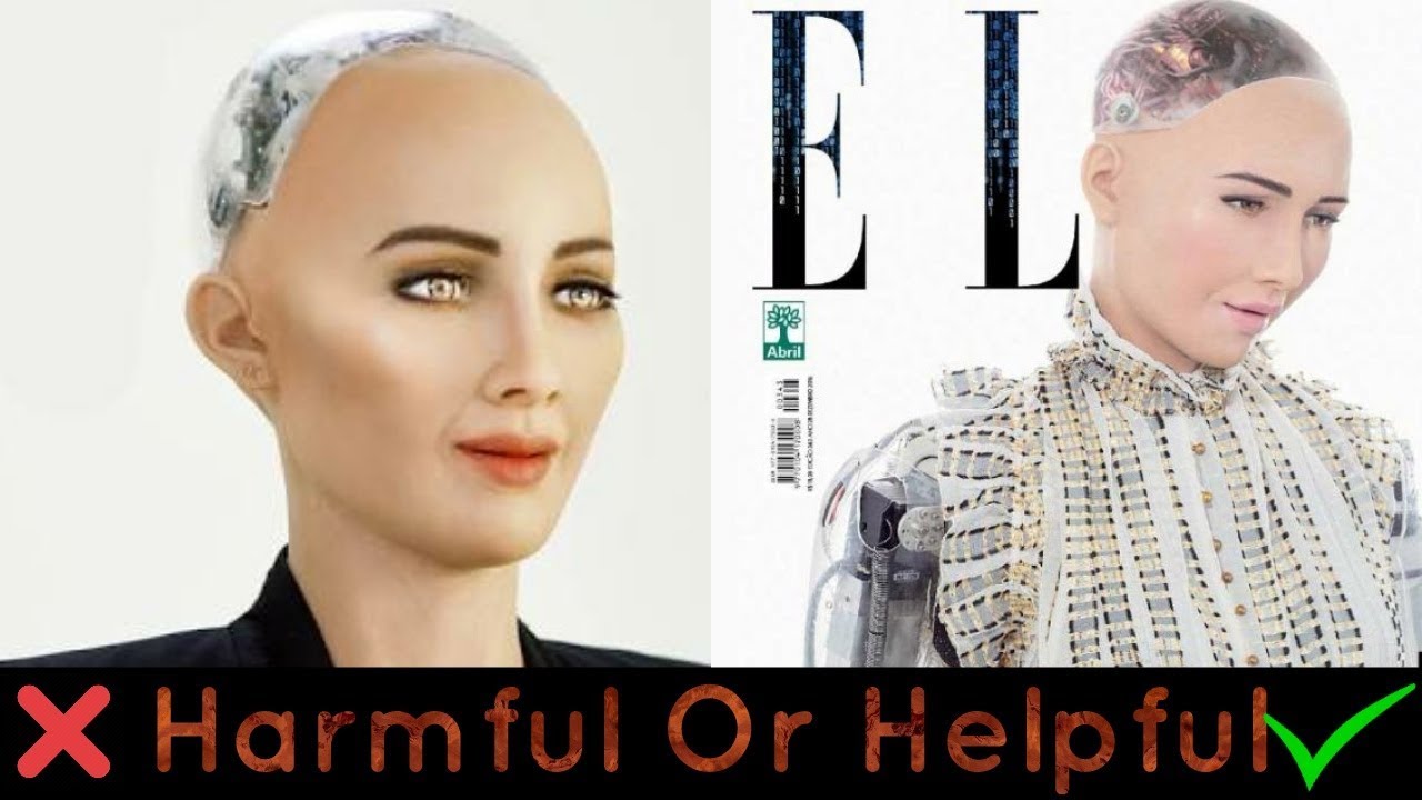 Who is Sophia Robot ? Harmful/Helpful ? IIT Visit | World's Most ...