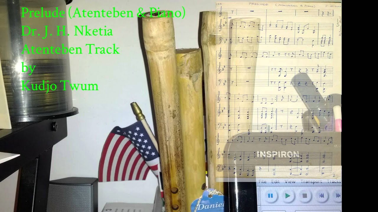 Prelude for Atenteben & Piano (flute part only) - YouTube