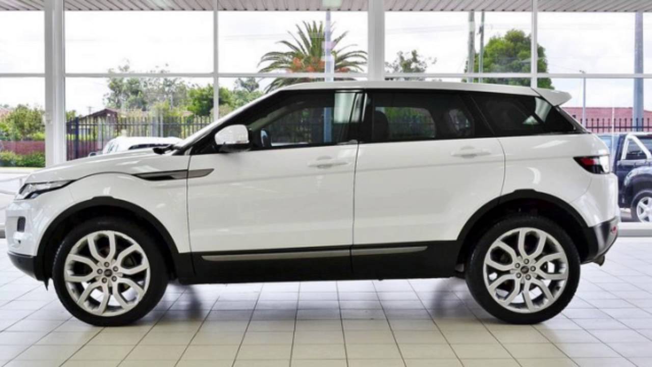 2013 Land Rover Evoque LV MY13 TD4 Pure White 6 Speed Automatic Wagon ...