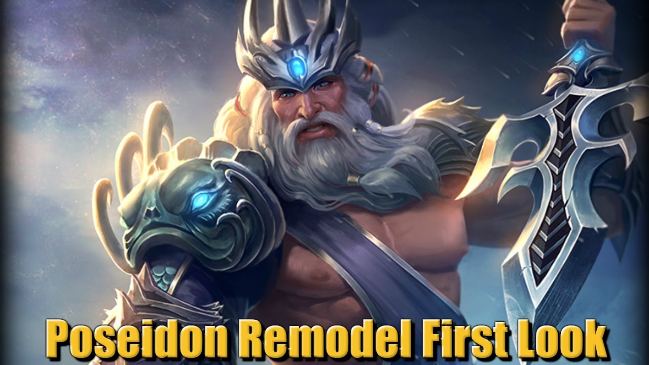 SMITE: Poseidon Remodel First look! - YouTube