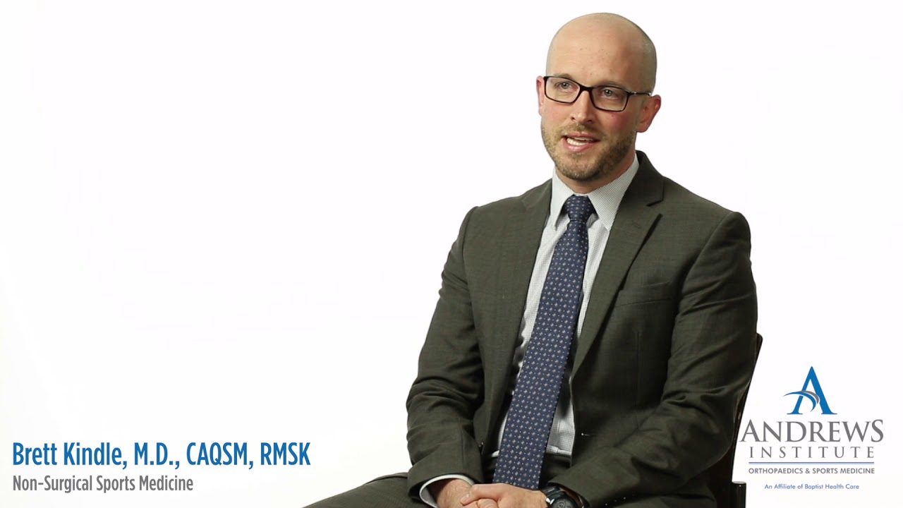 Brett Kindle, M.D., CAQSM, RMSK - The role of ultrasound in ...