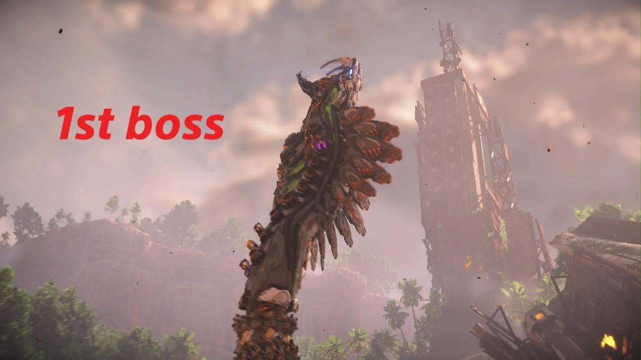 Horizon Forbidden West 1st boss - YouTube