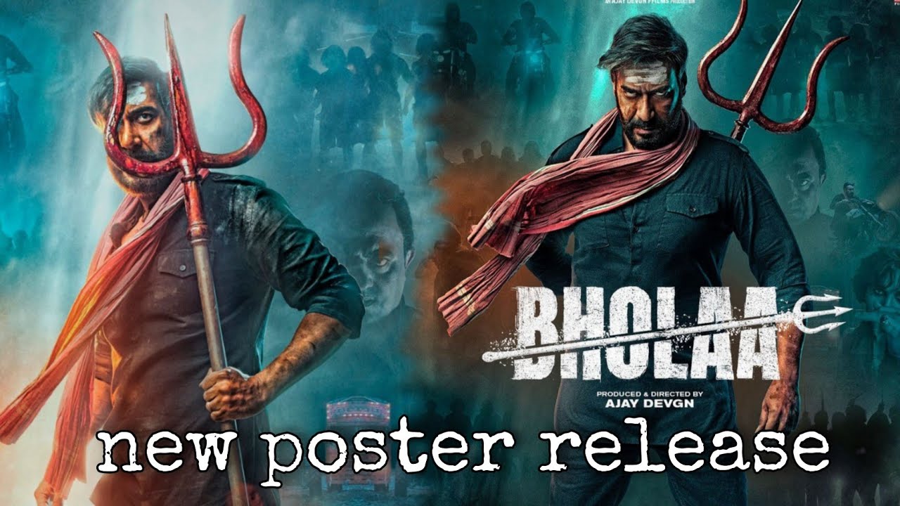Bholaa Official Teaser new poster | Bholaa In 3D | Ajay Devgn | Tabu ...