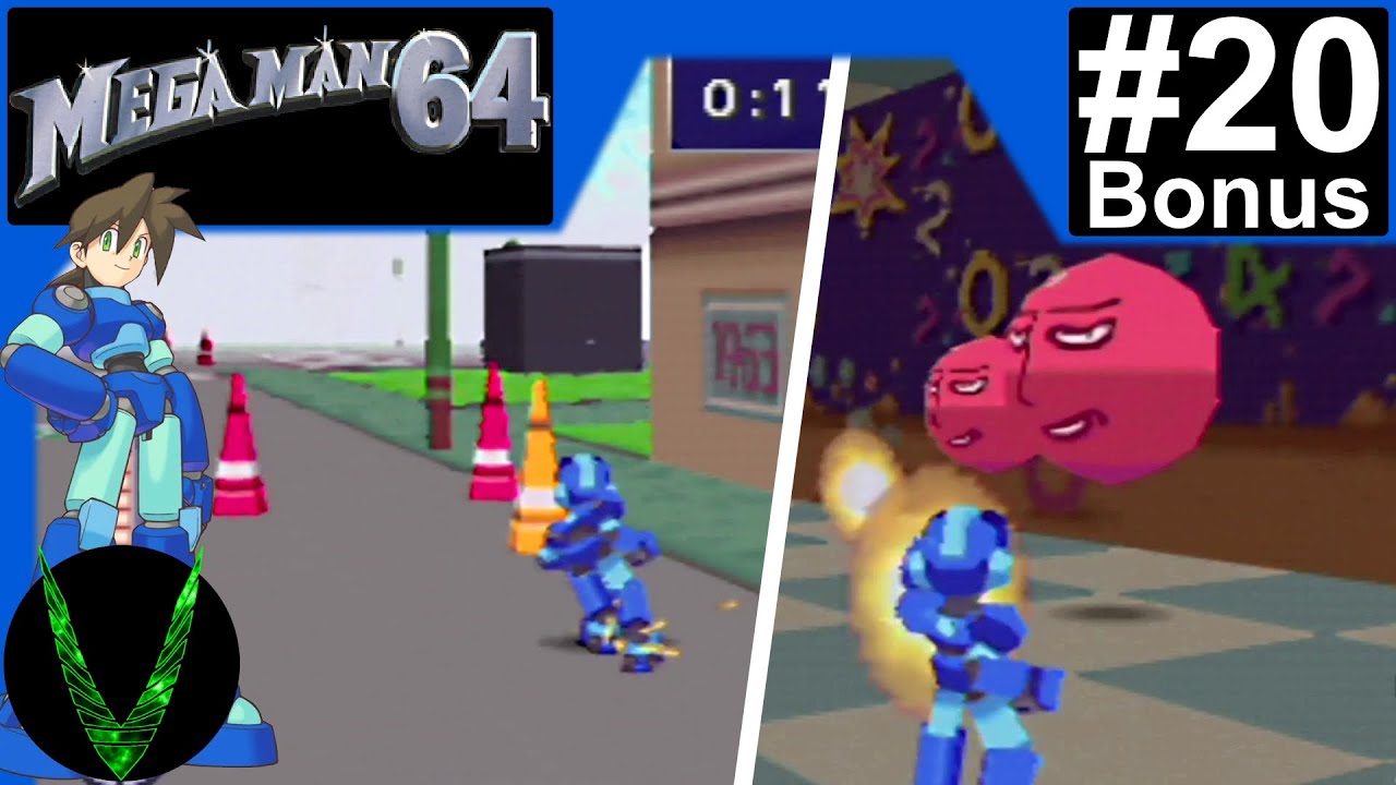 Skate Racing And Balloon Blasting! | Mega Man 64 (Legends) #20 (Bonus ...