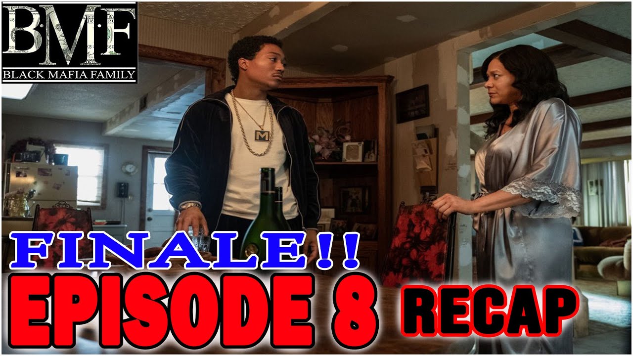 BMF BLACK MAFIA FAMILY EPISODE 8 RECAP!! THE KING OF DETROIT FINALE ...