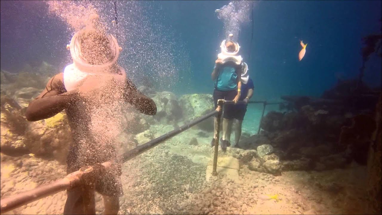 St Thomas Sea Trek! - YouTube